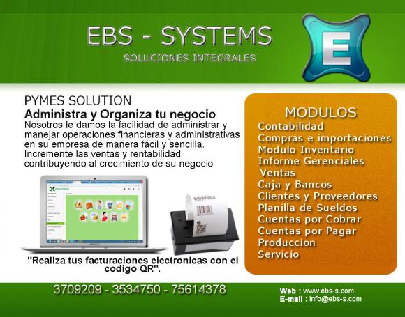 EBS SOFTWARE CONTABLE